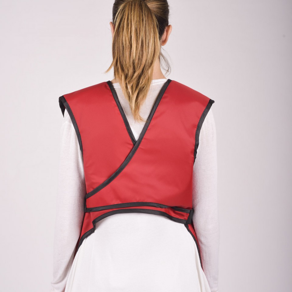 LEAD APRONS WITH SCAPULAR PROTECTION - SINGLE SIZE